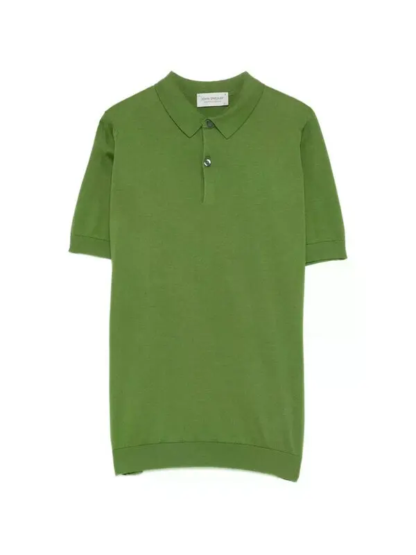 John Smedley Button Polo Shirt