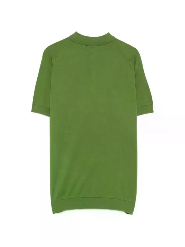 John Smedley Button Polo Shirt