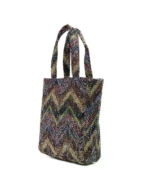 Missoni Mini Caperdoni Sequin Chevron Tote