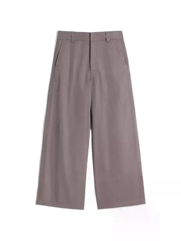 LEMAIRE Wide-leg Trousers - Brown