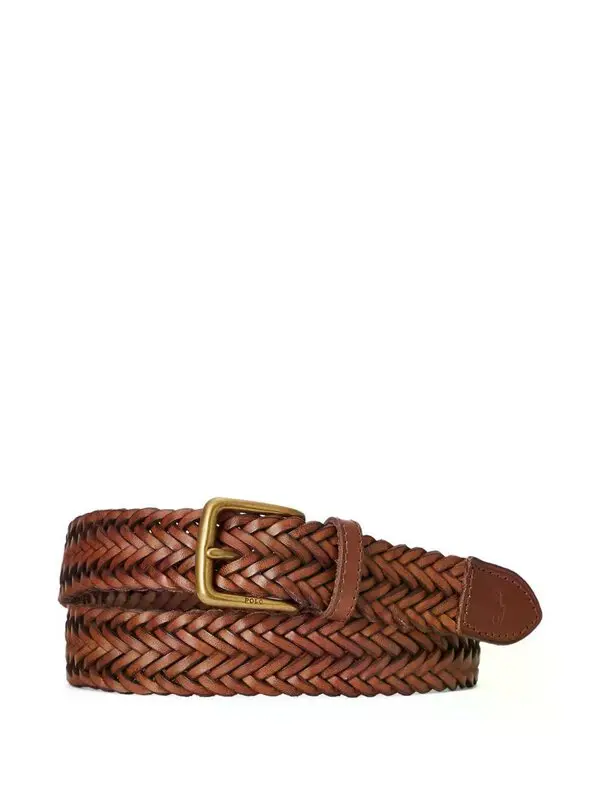 Polo Ralph Lauren Braided Belt - Brown
