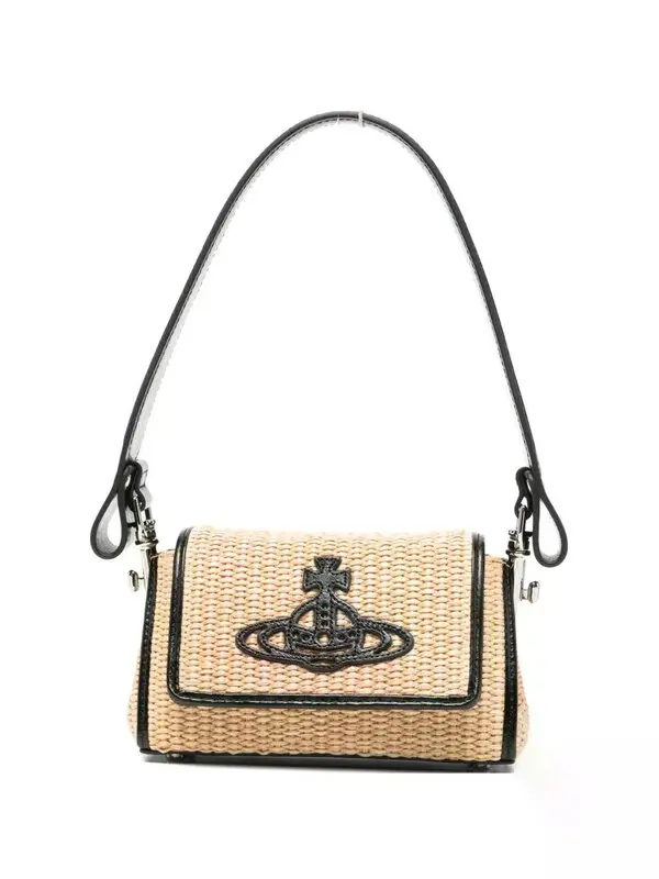VIVIENNE WESTWOOD Orb Weave Mini Bag - Neutrals