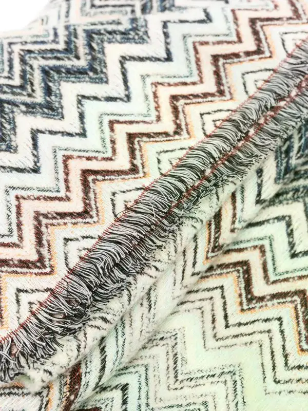 Missoni Forest Zig-zag Fringed Throw