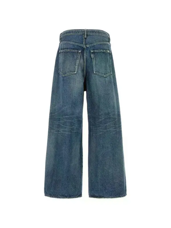 Sacai Denim Wide-leg Trousers
