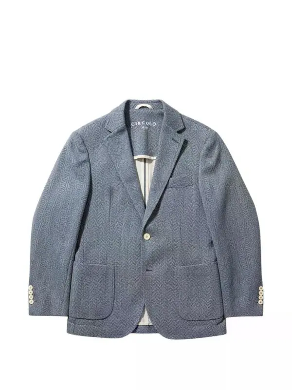 CIRCOLO 1901 Single-breasted Blazer - Blue