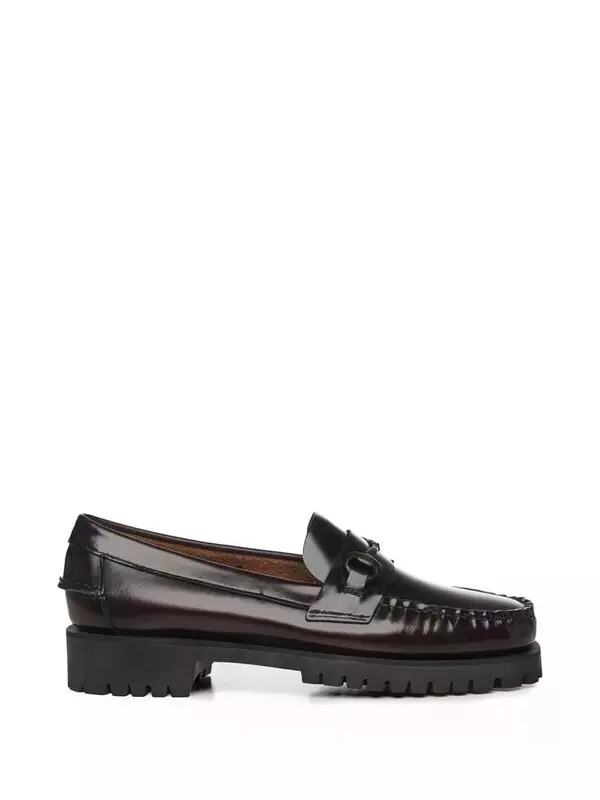 SEBAGO Ring Detail Loafers - Brown