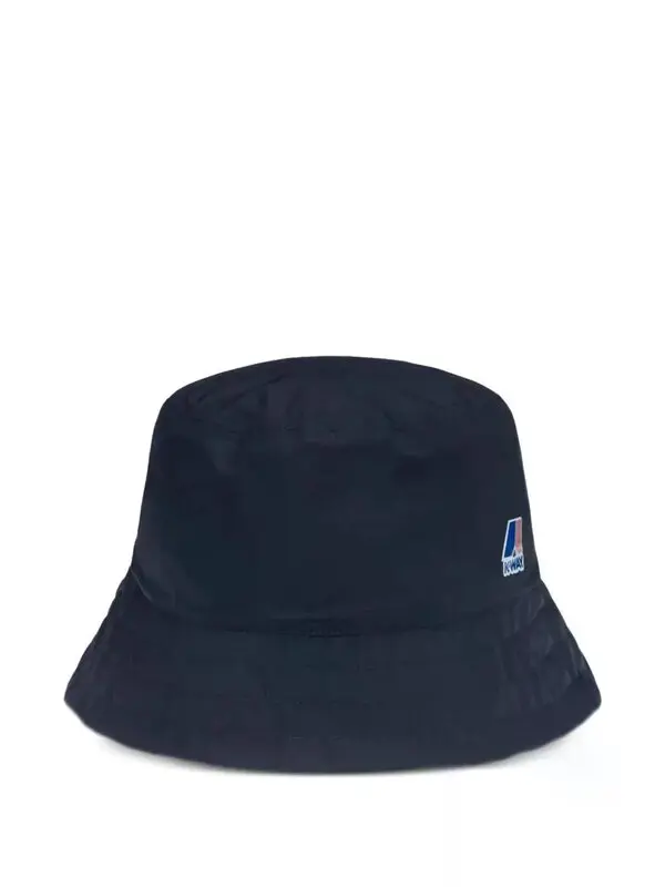 K-WAY Logo Bucket Hat - Blue