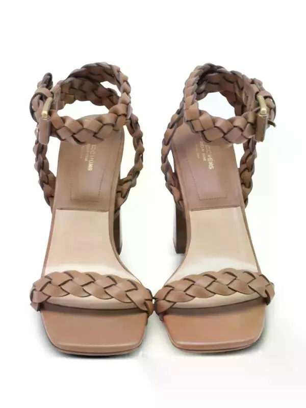 Michael Kors Pippa Woven Leather Sandals