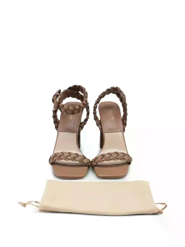 Michael Kors Pippa Woven Leather Sandals