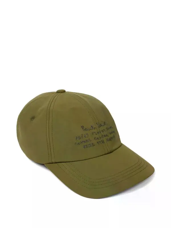 Paul Smith Logo Baseball Cap - Green