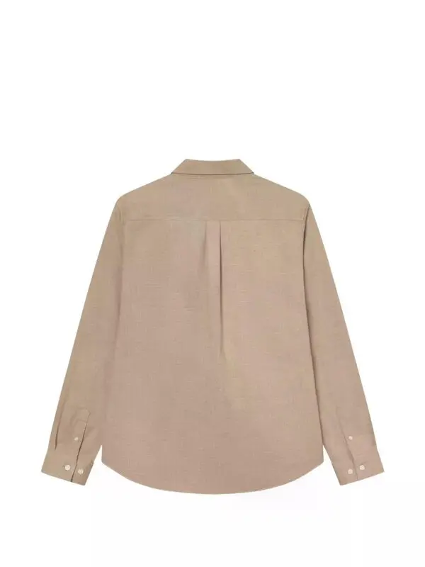 LES DEUX Desert Cotton Shirt - Brown