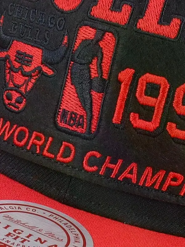 Mitchell & Ness Chicago Bulls 1991 Nba Champions Cap