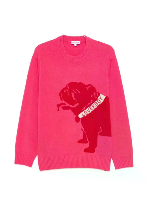 CHARLES JEFFREY Long-sleeve Sweater - Pink