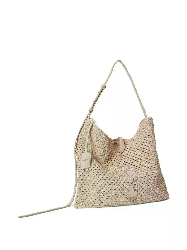 Polo Ralph Lauren Crochet Crossbody Bag