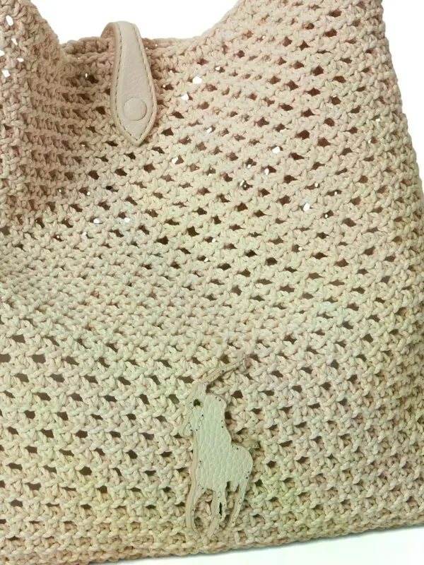 Polo Ralph Lauren Crochet Crossbody Bag