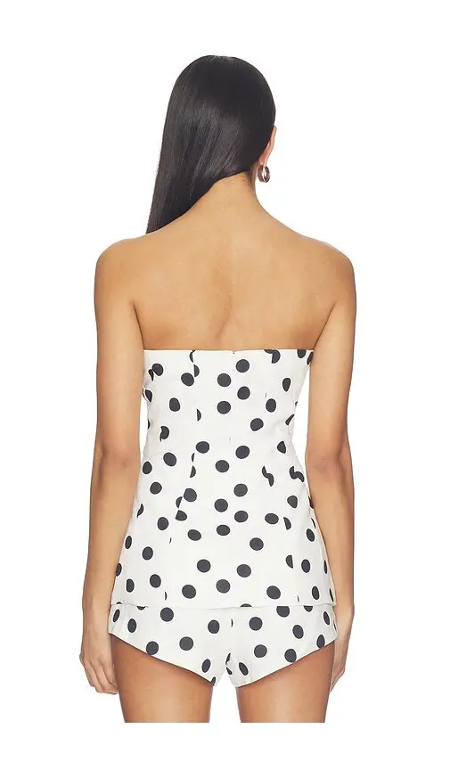 Amanda Uprichard X Revolve Linda Top - White