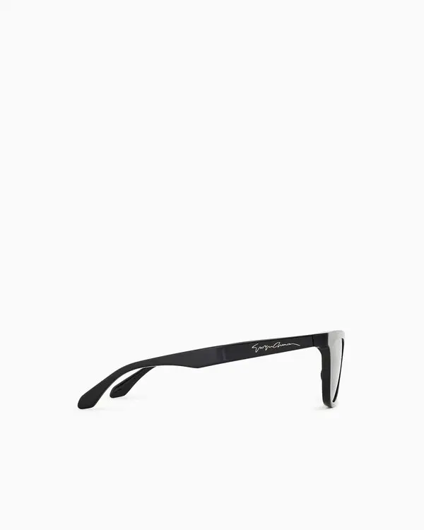 Giorgio Armani Butterfly-shaped Sunglasses - Black