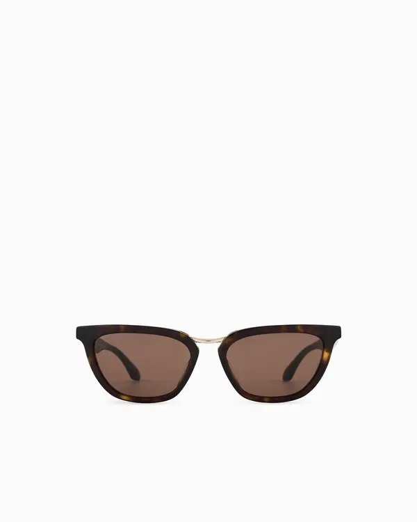 Giorgio Armani Butterfly-shaped Sunglasses - Brown