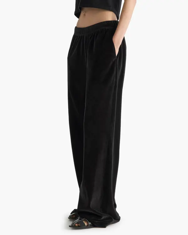 ATM Anthony Thomas Melillo Velour Flare Pant