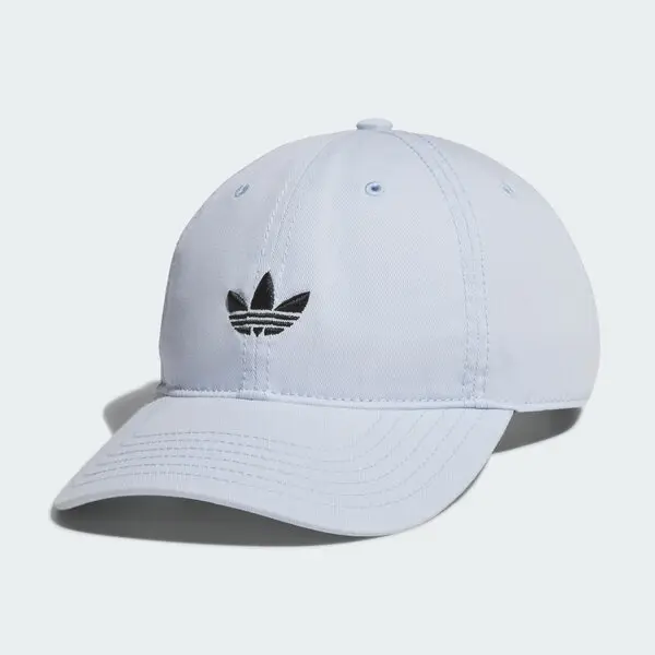 Adidas Relaxed Trefoil Strapback Cap - Crystal Sky / Black