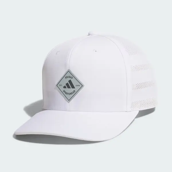 Adidas Quick Dry Snapback - White / Wonder Sage / Grey