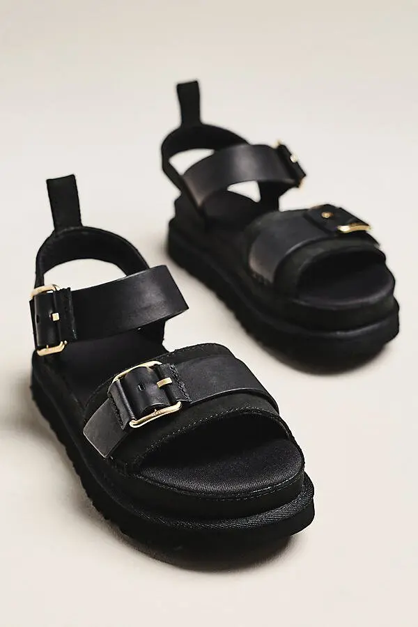 UGG Goldenstar Villa Sandals - Black