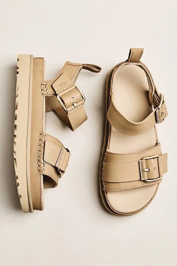 UGG Goldenstar Villa Sandals - Mustard Seed