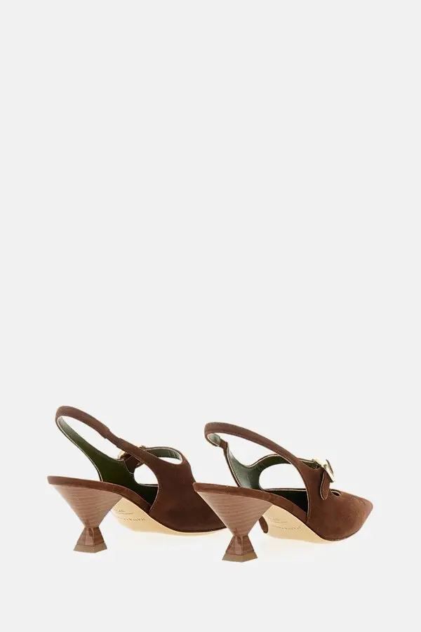 MARIA LUCA Natalia Slingback - Marrone