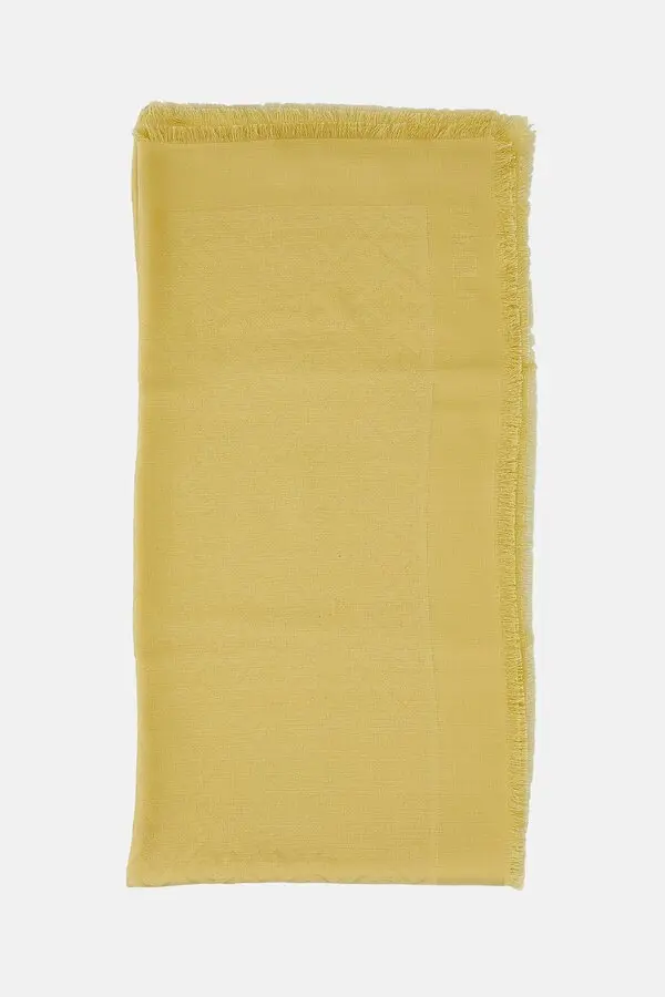 Fendi Ff Shawl - Yellow