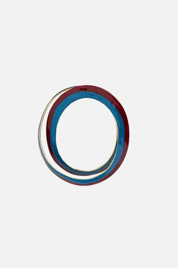 Marni Enameled Brass Bracelet