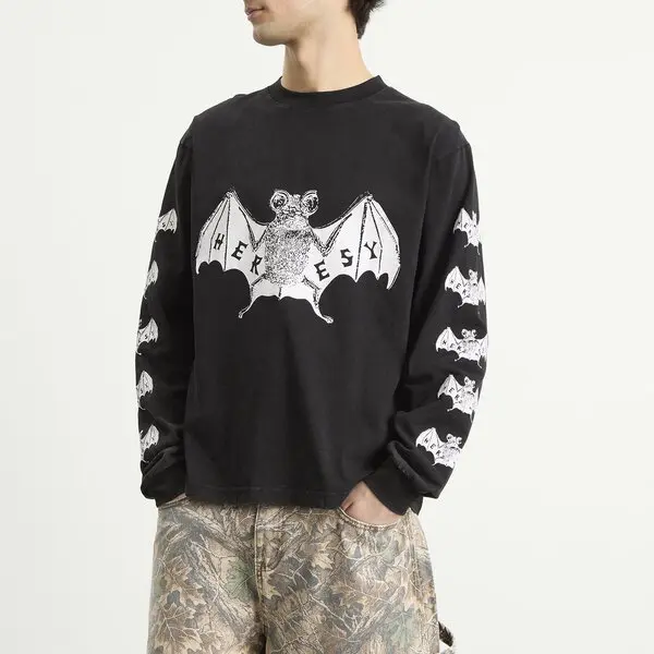 HERESY Bats Long Sleeve T-shirt