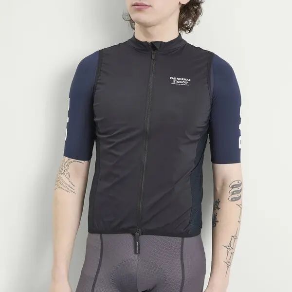 PAS NORMAL STUDIOS Mechanism Stow Away Gilet - Black
