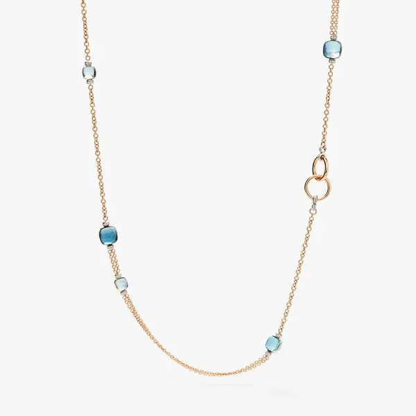 Pomellato Nudo Necklace - Blue