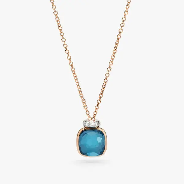 Pomellato Nudo Mini Necklace - Blue