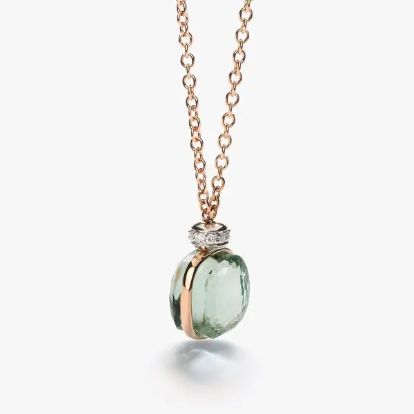 Pomellato Nudo Classic Prasiolite Pendant Necklace - Green