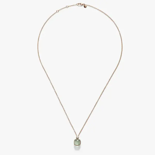 Pomellato Nudo Classic Prasiolite Pendant Necklace - Green