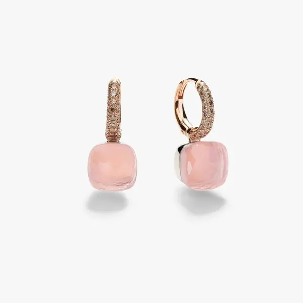 Pomellato Nudo Classic Drop Earrings - Rose