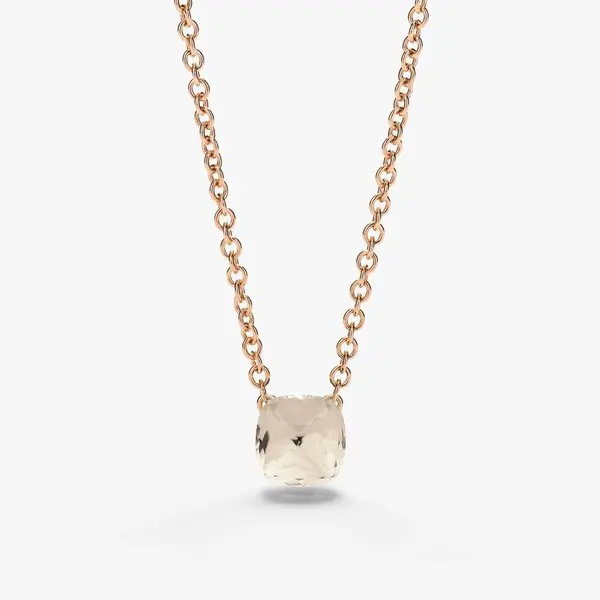 Pomellato Nudo Petit Necklace With Pendant - White