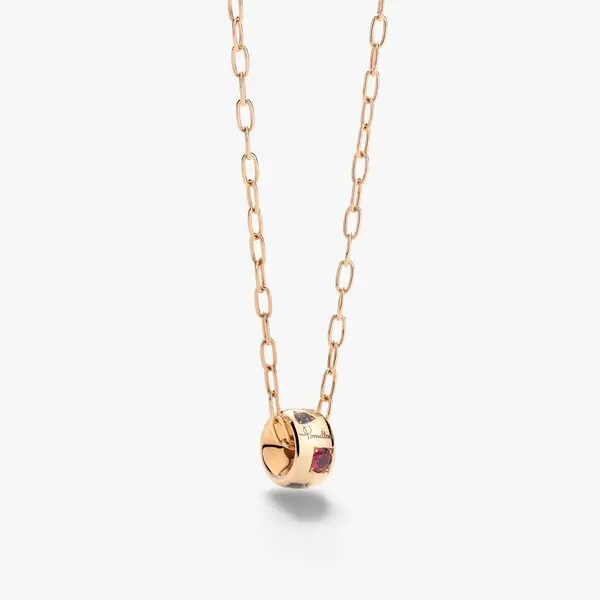 Pomellato Iconica Necklace With Gemstone Pendant - Multicolor