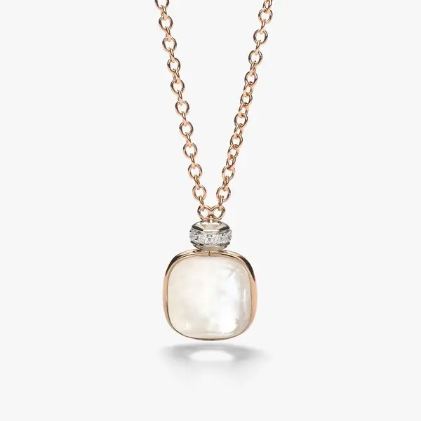 Pomellato Nudo Classic Necklace With Pendant - White