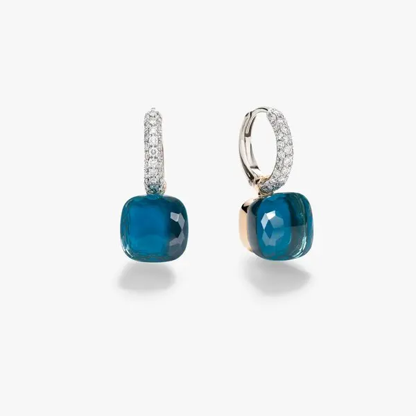 Pomellato Nudo Classic Drop Earrings - Blue