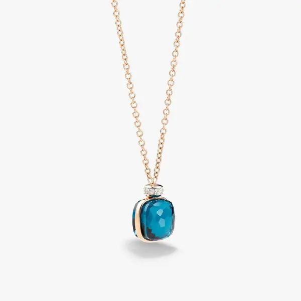 Pomellato Nudo Classic Pendant Necklace - Blue