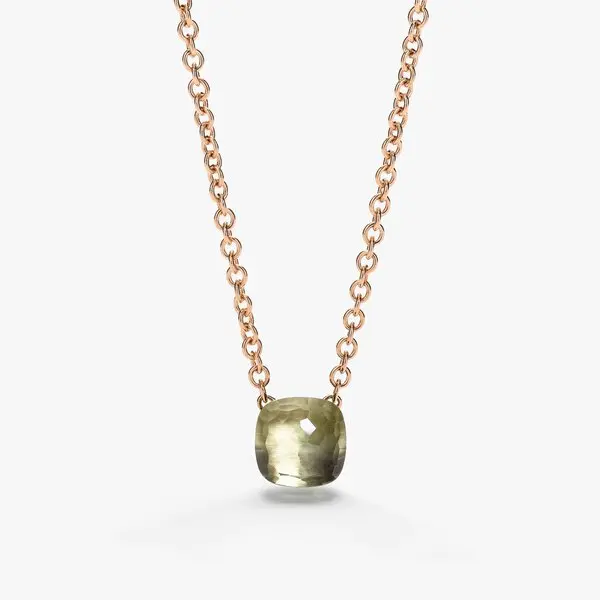 Pomellato Nudo Petit Necklace With Pendant - Green