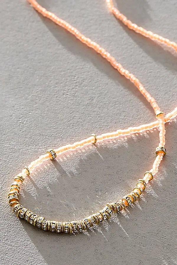 IWONA LUDYGA DESIGN Short Beaded Crystal Necklace