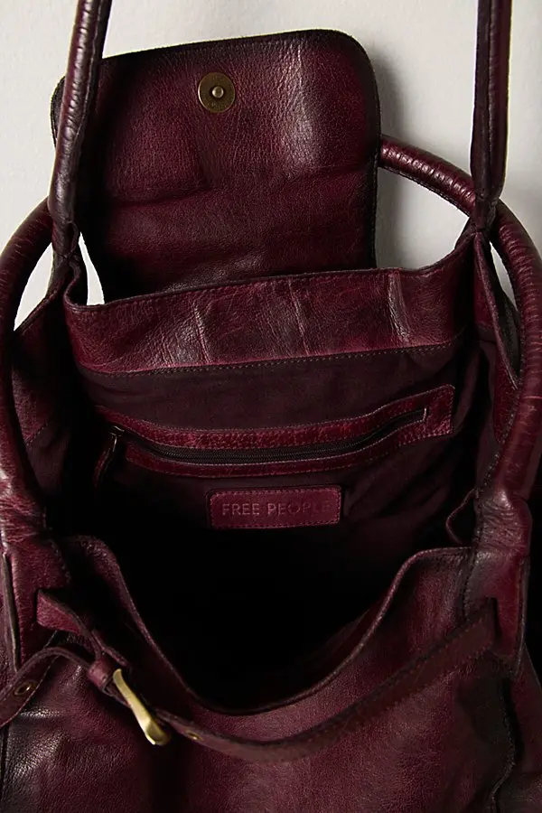 Free People Milan Leather Tote