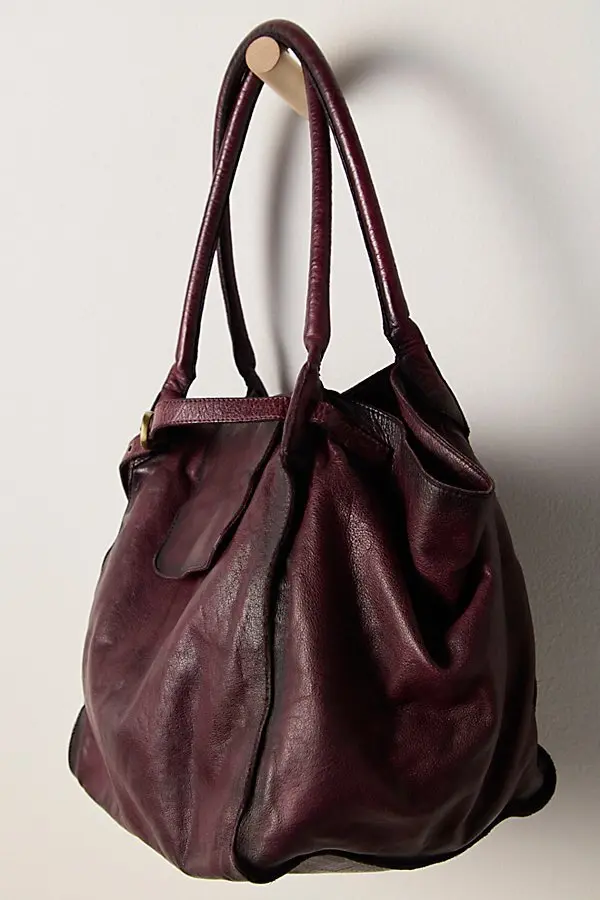 Free People Milan Leather Tote