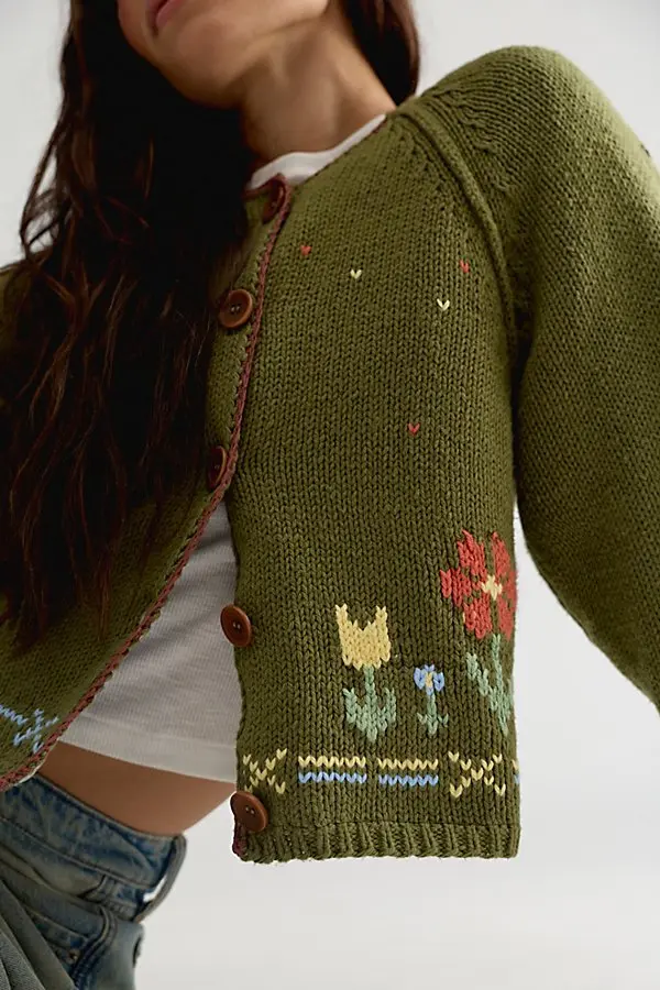 Free People Moonlight Knit Cardigan