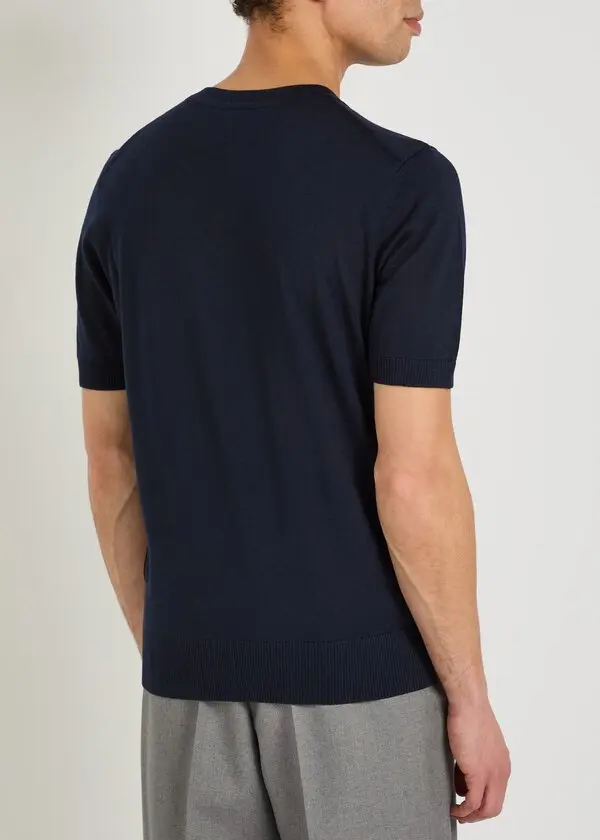 BOSS Fine-knit Wool T-shirt