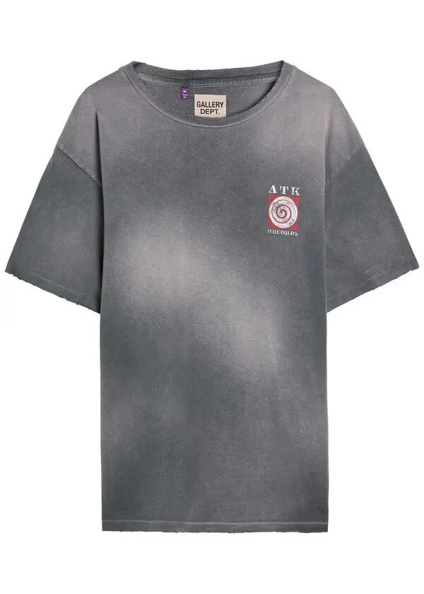 GALLERY DEPT. 40 Year Faded Cotton T-shirt - Black