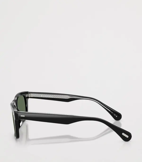 Oliver Spencer X Roger Federer R-16 Sunglasses - Black